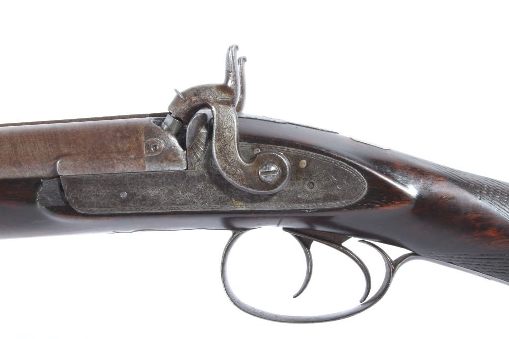 High Grade Steele Manchester .58 Cal Double Rifle