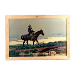 Justin Boots Advertising Print by Joe Beeler