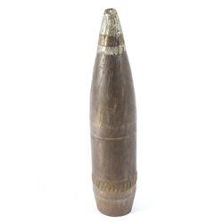 WWII U.S. Military Inert Artillery Smoke M84 Shell