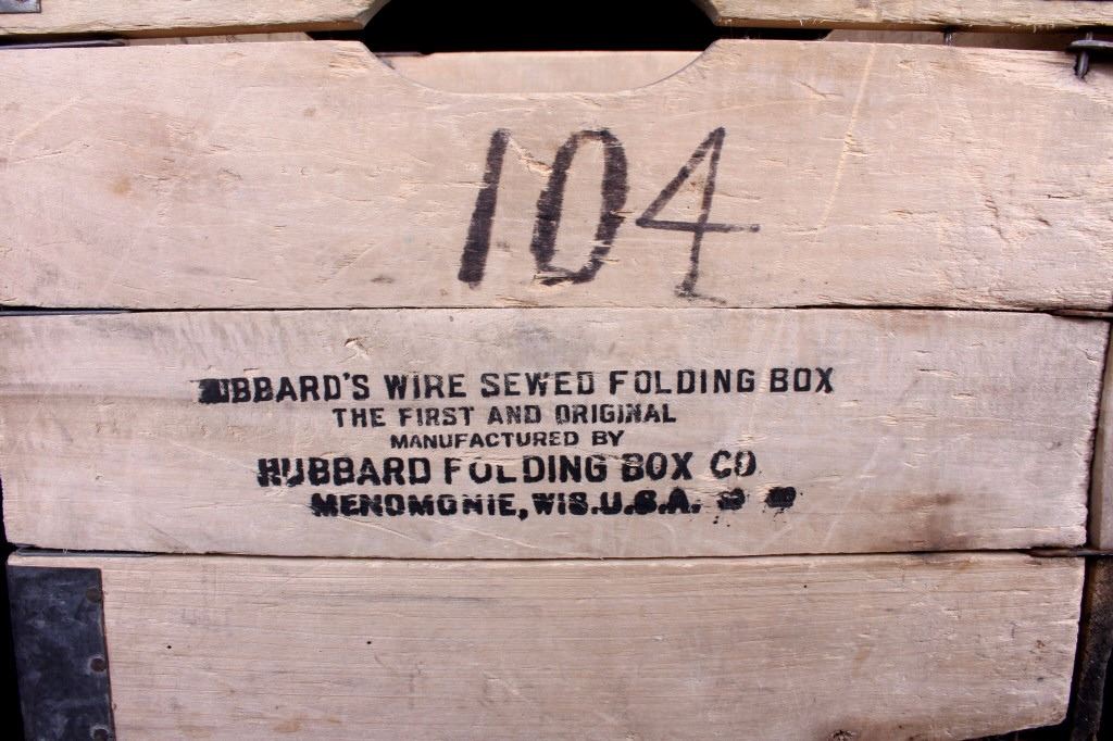 Hubbard's Wire Sewed Folding Box