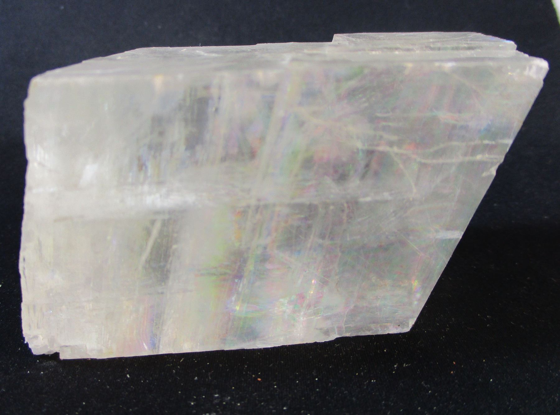 Citrine Calcite Block with Great Light Play