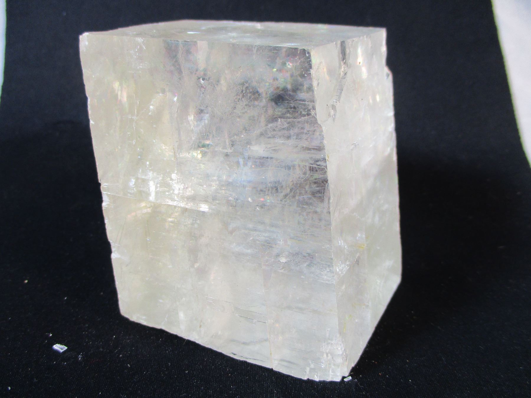 Citrine Calcite Block with Great Light Play