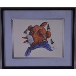 ORIGINAL HOPI DRAWING BY NEIL DAVID