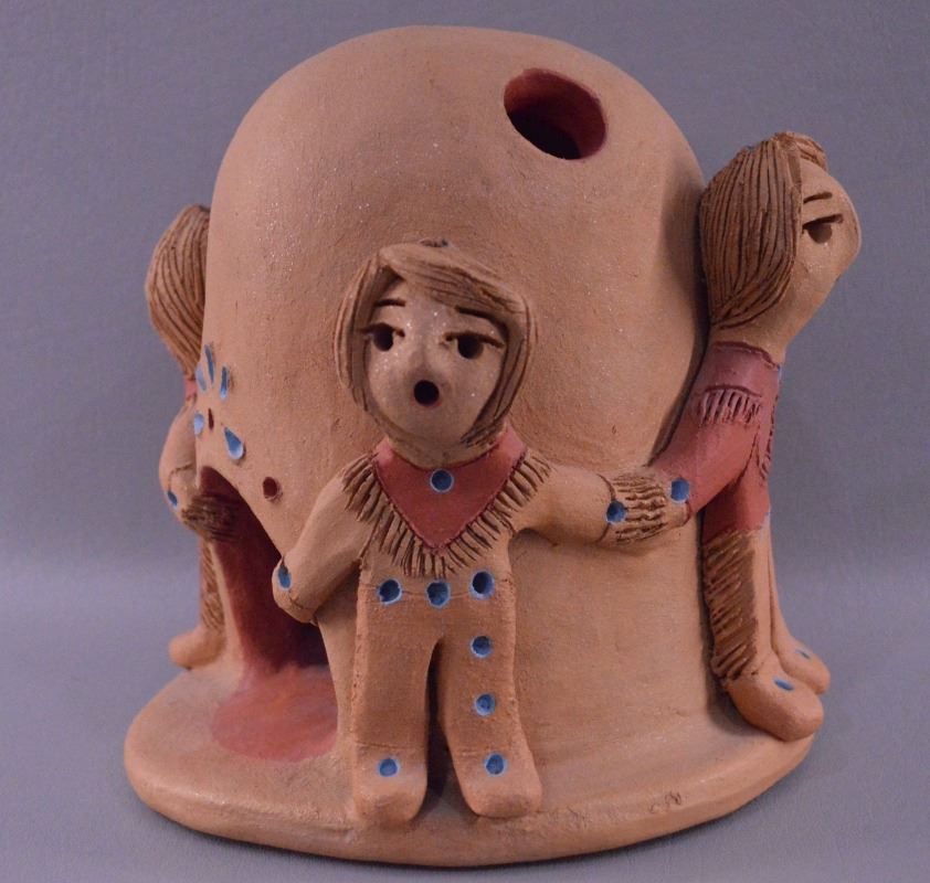 TAOS/NAVAJO POTTERY SCENE BY CHEYENNE JIM AKA DIANE LYNN