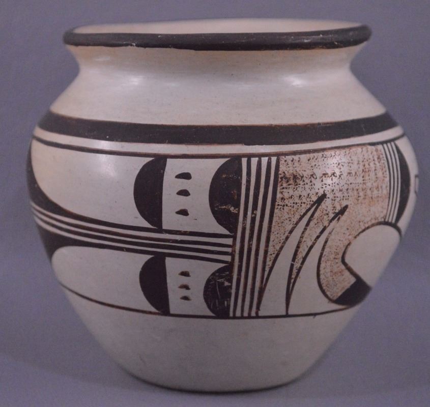 HOPI POTTERY BOWL BY PAQUA NAHA "ORIGINAL FROG WOMAN"