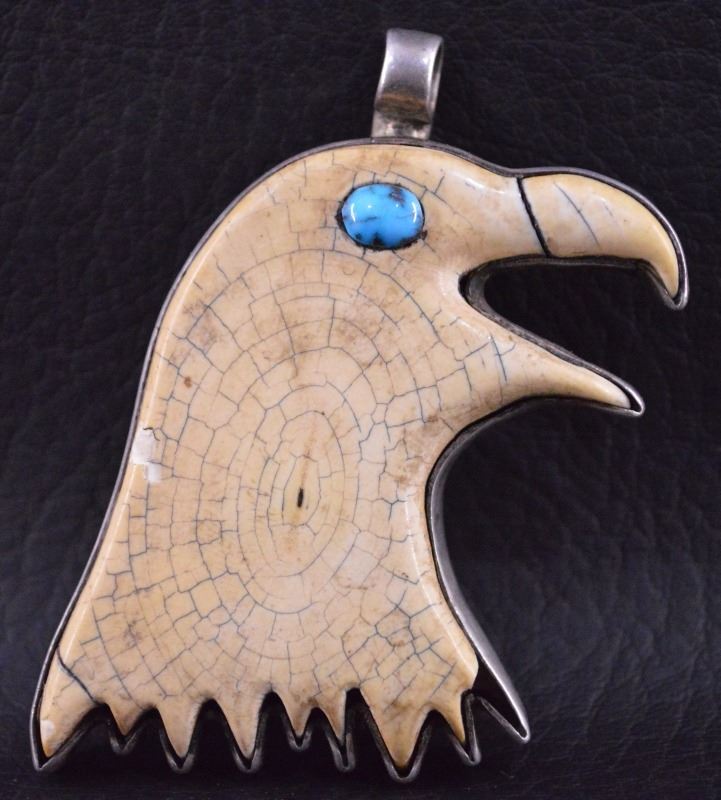 NAVAJO SILVER PENDANT BY SHERRY SANDOVAL
