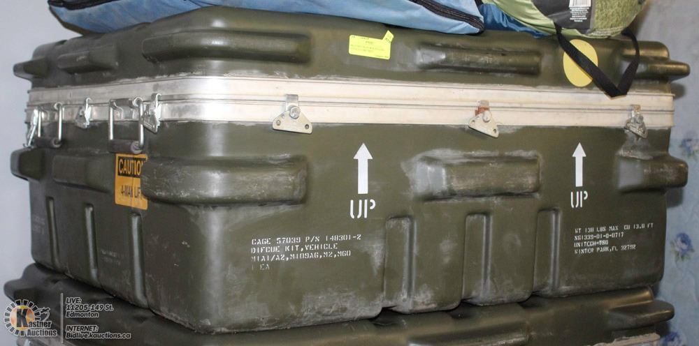 MILITARY CRATE BOX PELICAN STYLE 13 CUBIC FEET