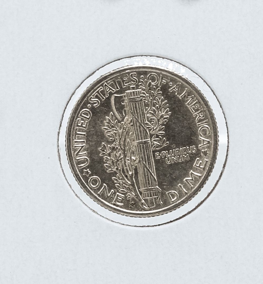 1945-S Mercury Dime Double S Stamp