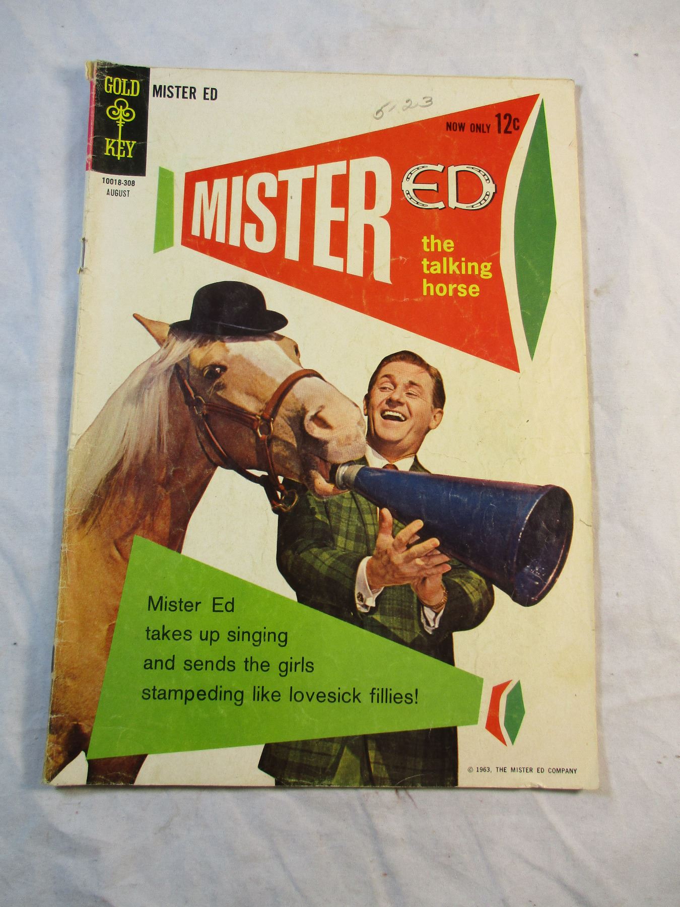 Mister Ed Gold Key August 1963 Comic