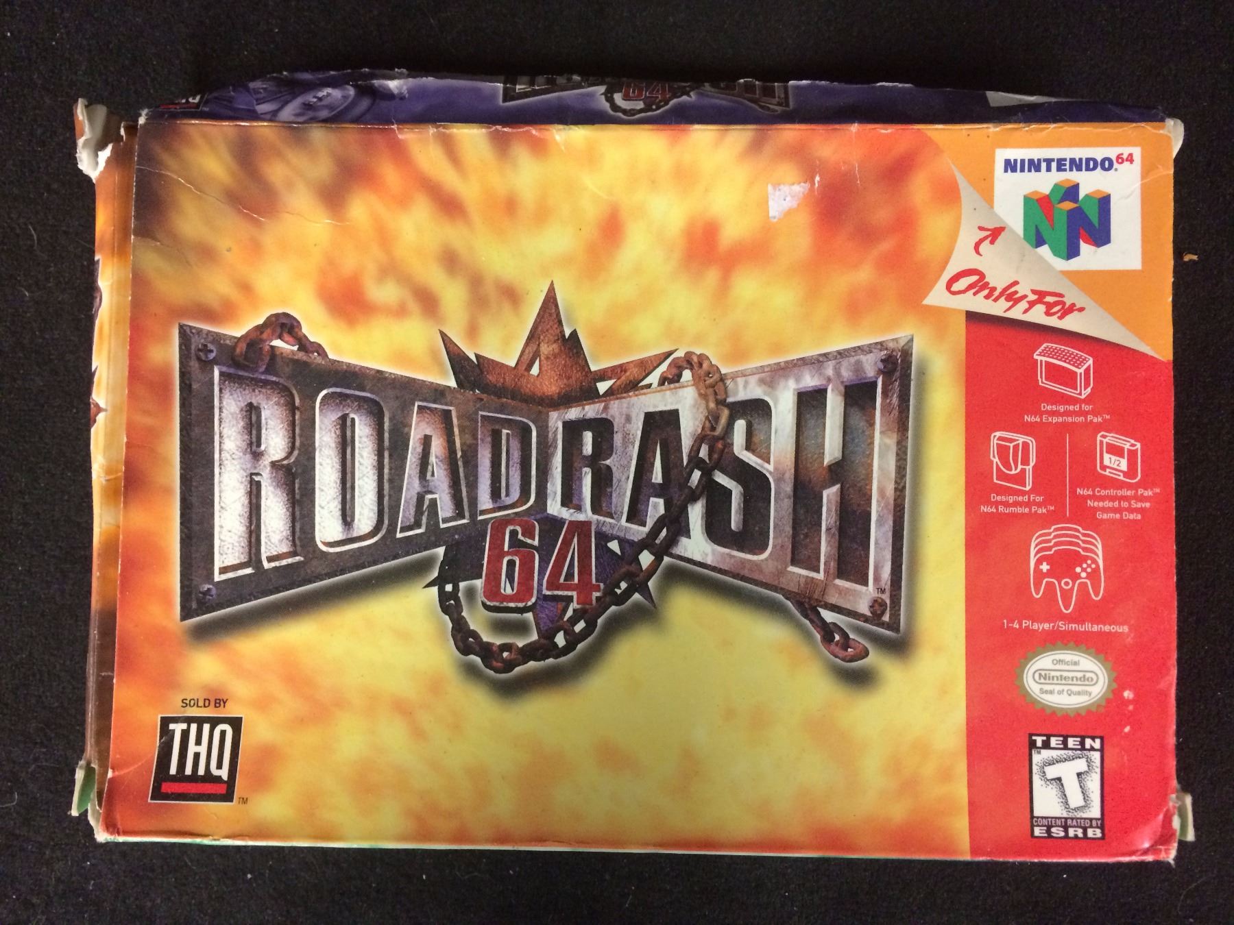 Road Rash 64 (Nintendo 64, N64 1999) ULTRA RARE!