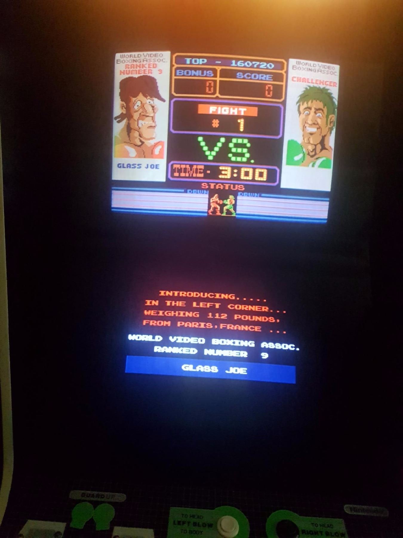 Punch-Out!! (1984) ARCADE MACHINE