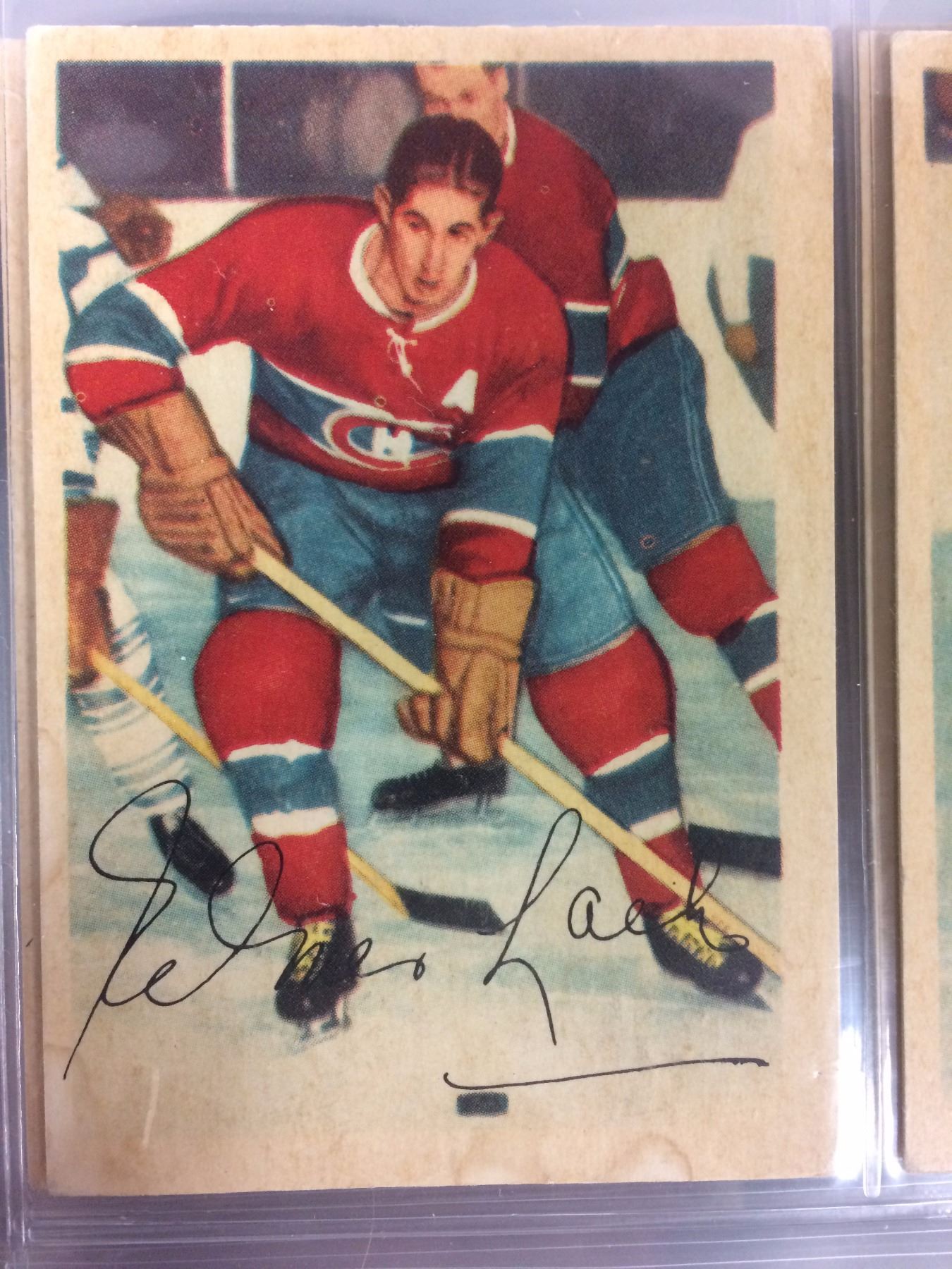 1953-54 Parkhurst ELMER LACH CANADIANS