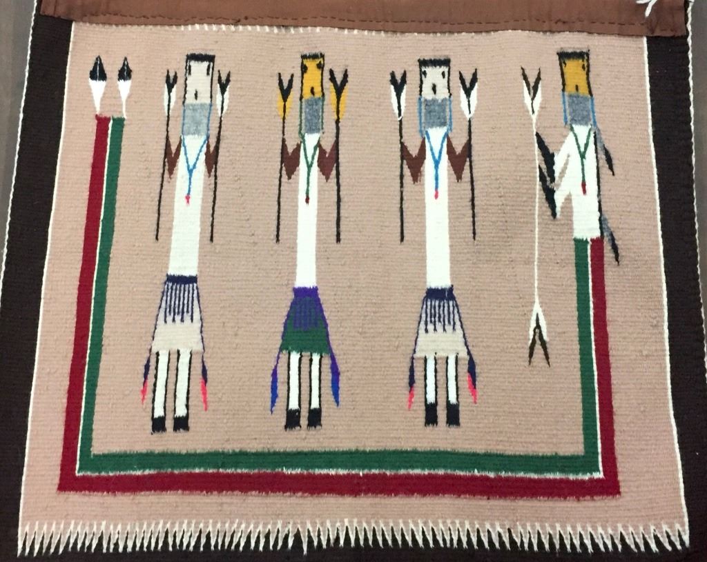Yei Pattern Navajo Textile