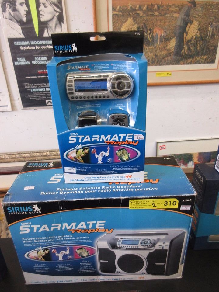 Sirius Starmate Boom Box & Radio