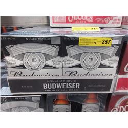 24 Bottles Budweiser Non-Alcoholic Prohibition Brew