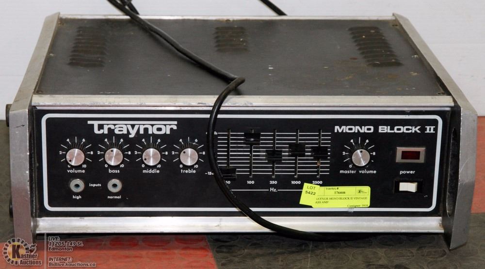 TRAYNOR MONO BLOCK II VINTAGE BASS AMP
