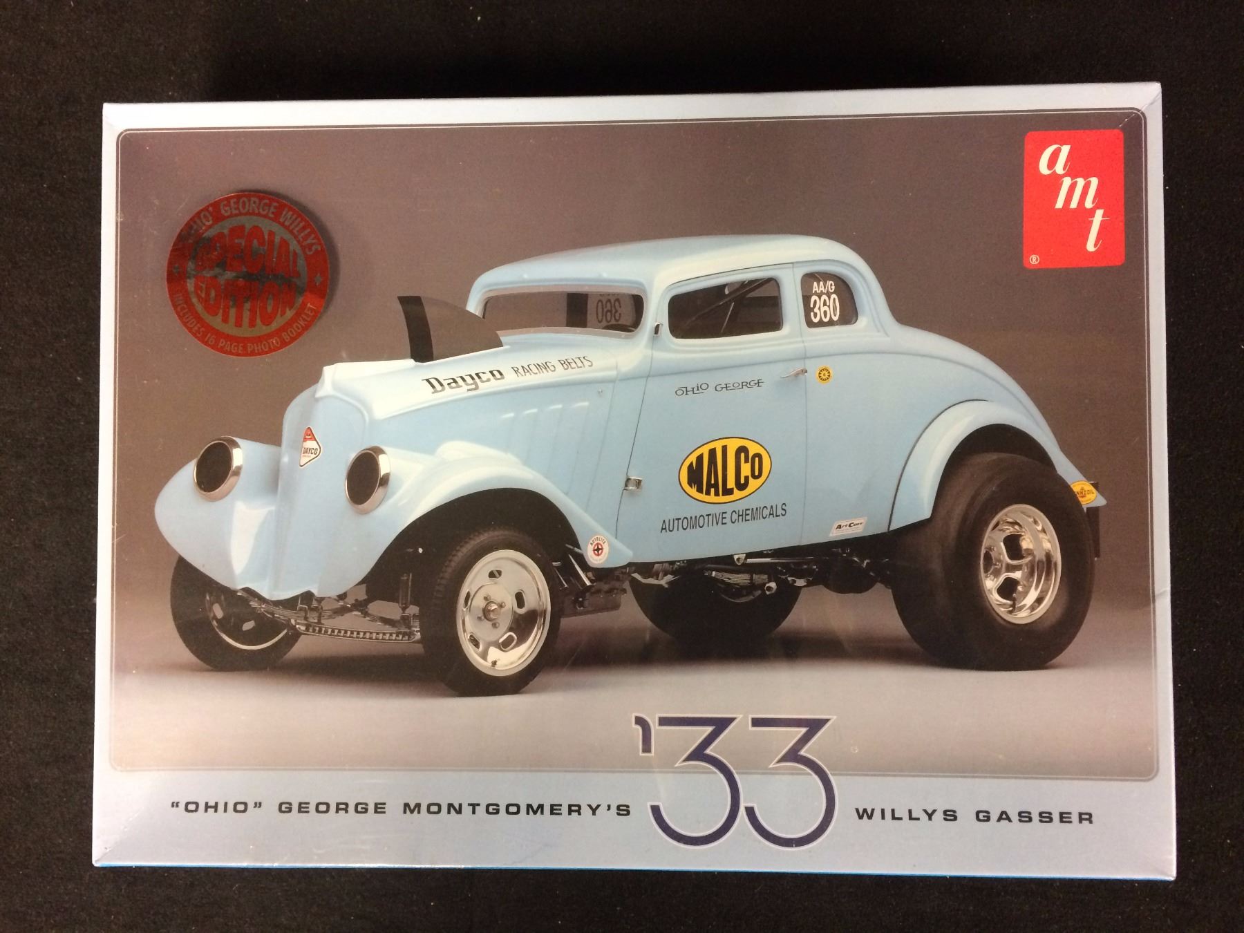 Vintage AMT T293-225 '33 Willys Ohio George Montgomerys 1/25 Scale ...
