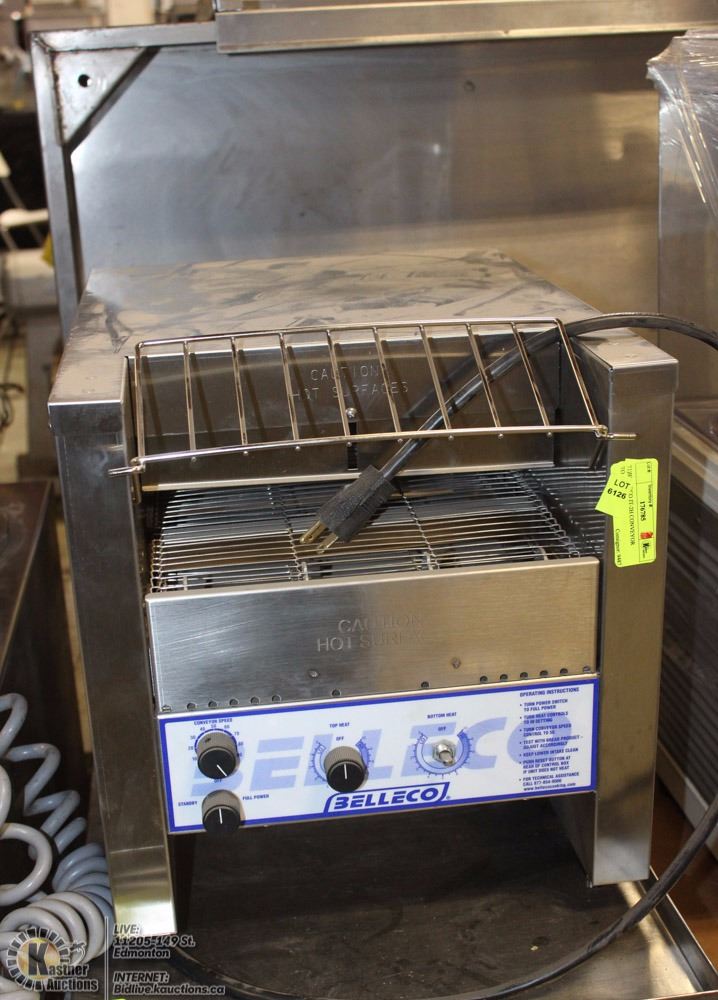 71)BELLECO JT-2H CONVEYOR TOASTER