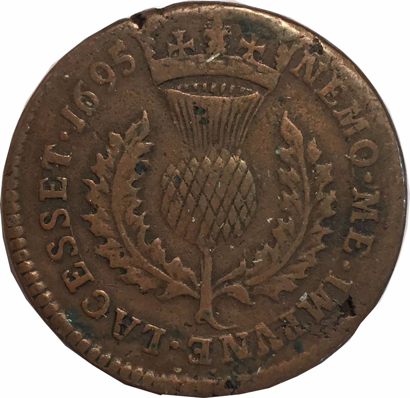 Scotland William III 1695 Bawbee