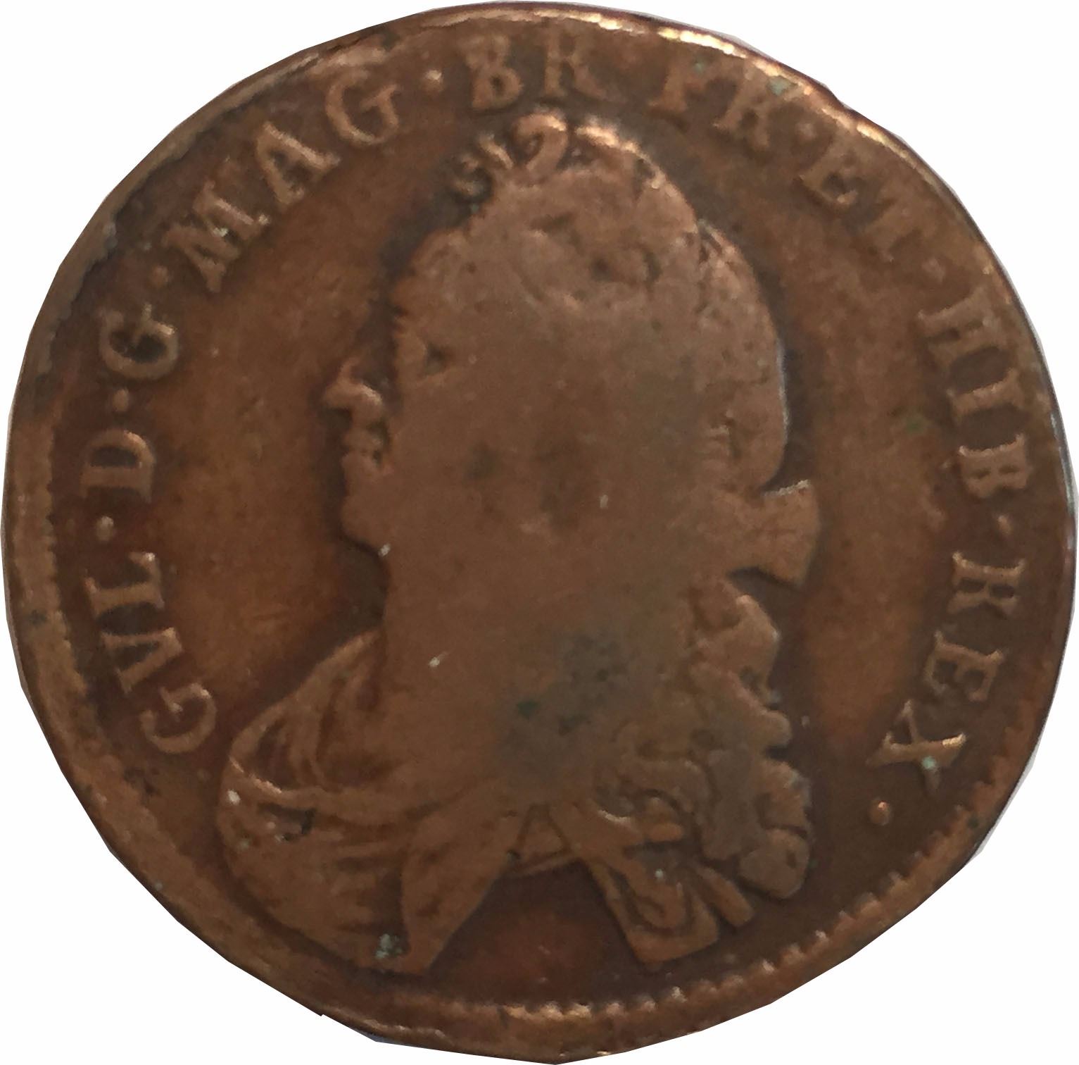 Scotland William III 1695 Bawbee