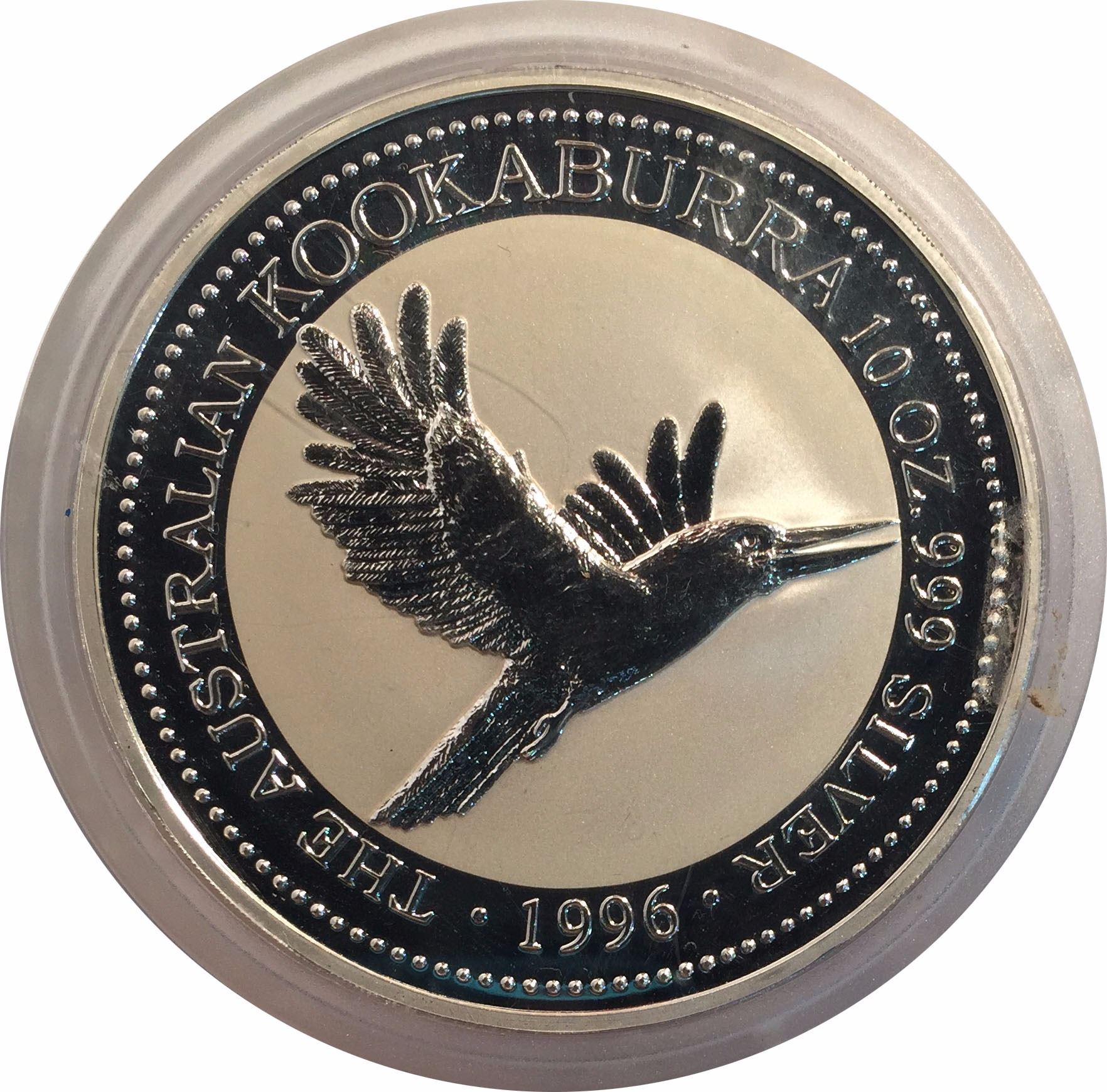 Australia 1996 Silver 10 oz Kookaburra