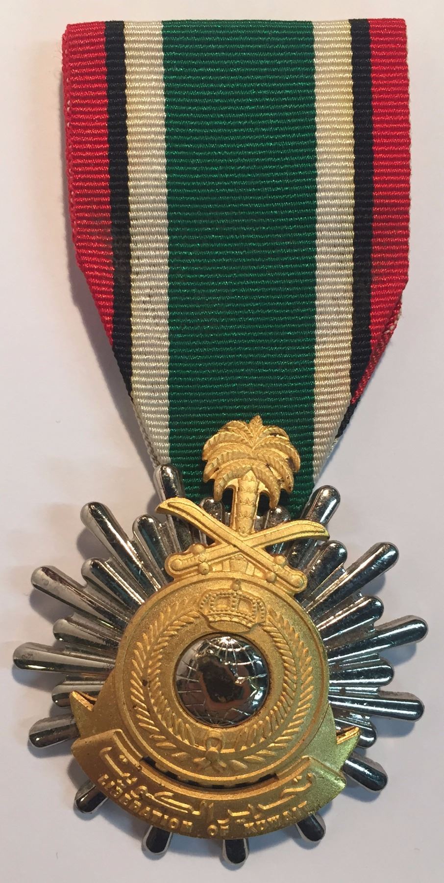 Saudi Arabia 1991 Gulf War Liberation of Kuwait Medal