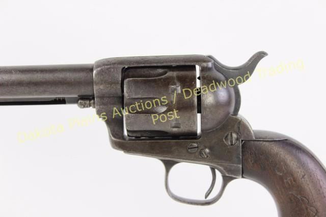 Backwards barrel address Colt SAA .45 cal. SN 397XX revolver with 7 1/2 ...