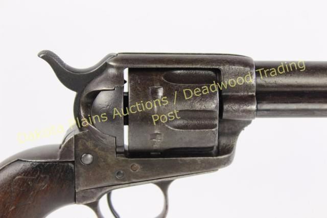 Backwards barrel address Colt SAA .45 cal. SN 397XX revolver with 7 1/2 ...