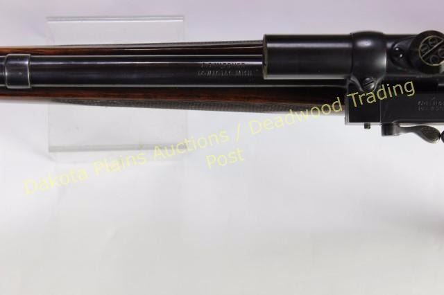 Fine custom A.O. Niedner Mauser rifle chambered in .22 rimfire with his ...