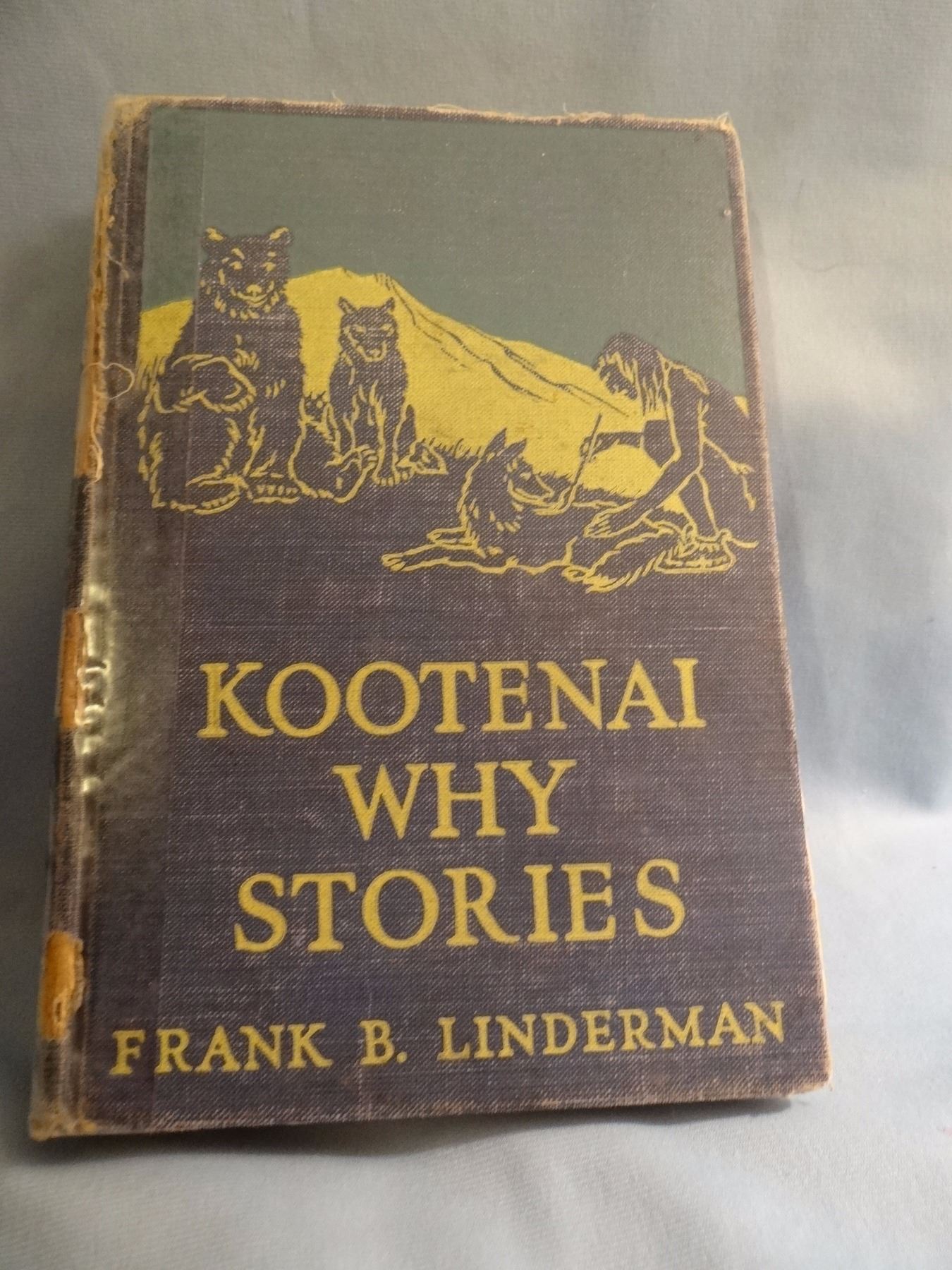 2 books: Linderman, Frank B., INDIAN WHY STORIES, 1st, G/, Russell ...