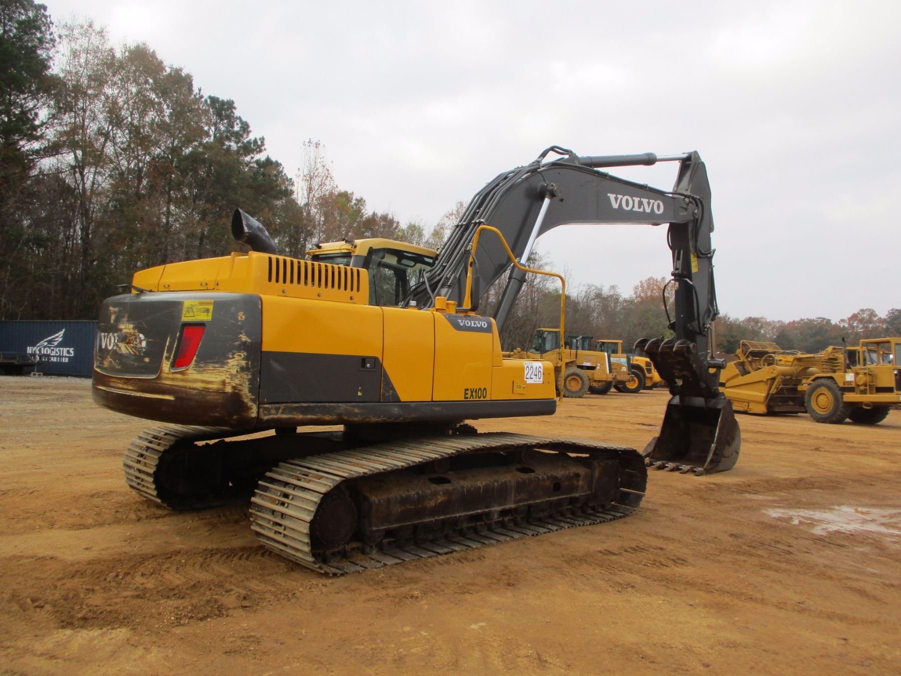 2013 VOLVO EC250DL HYD EX, VIN/SN:210059 - 9' 6" STICK 42" BUCKET, HYD THUMB, ECAB W/AIR, METER ...