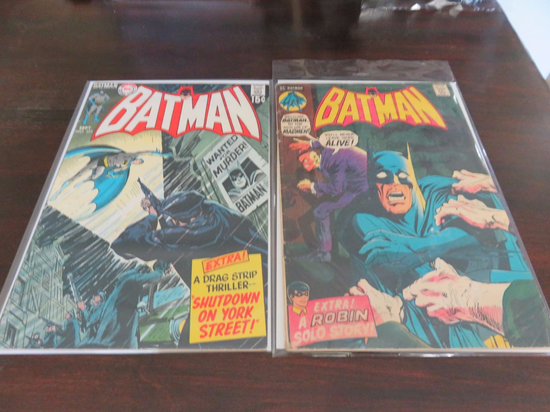 Batman #225 and #229 Comic Books