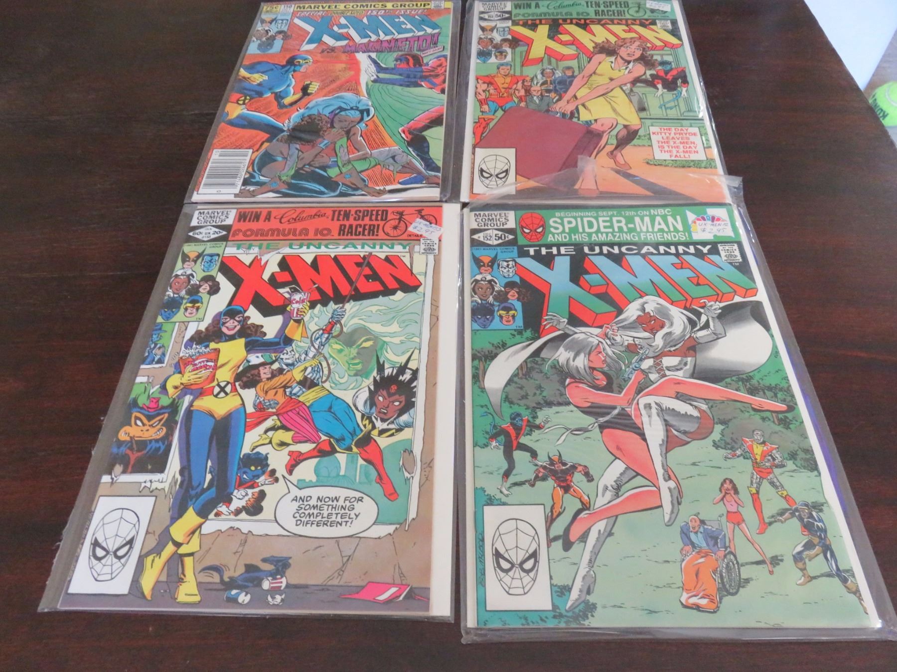 Uncanny X-Men #150 through #153