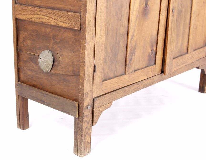 Antique, Rustic Oak Pie Safe