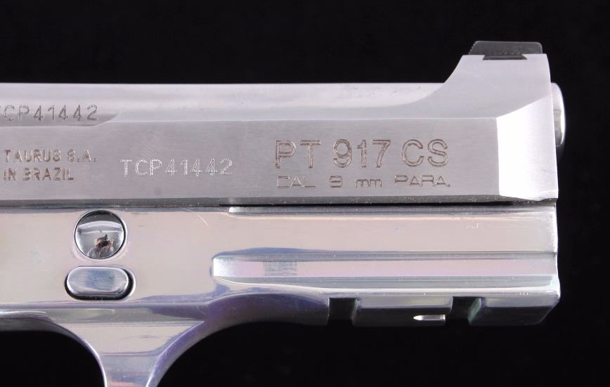 Taurus PT 917 CS 9mm Semi-Automatic Pistol