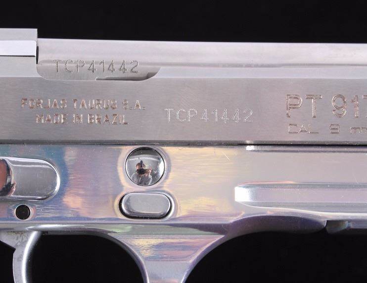 Taurus PT 917 CS 9mm Semi-Automatic Pistol
