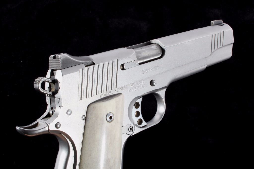 Kimber Stainless II 45 ACP Bone Handle 1911 Pistol