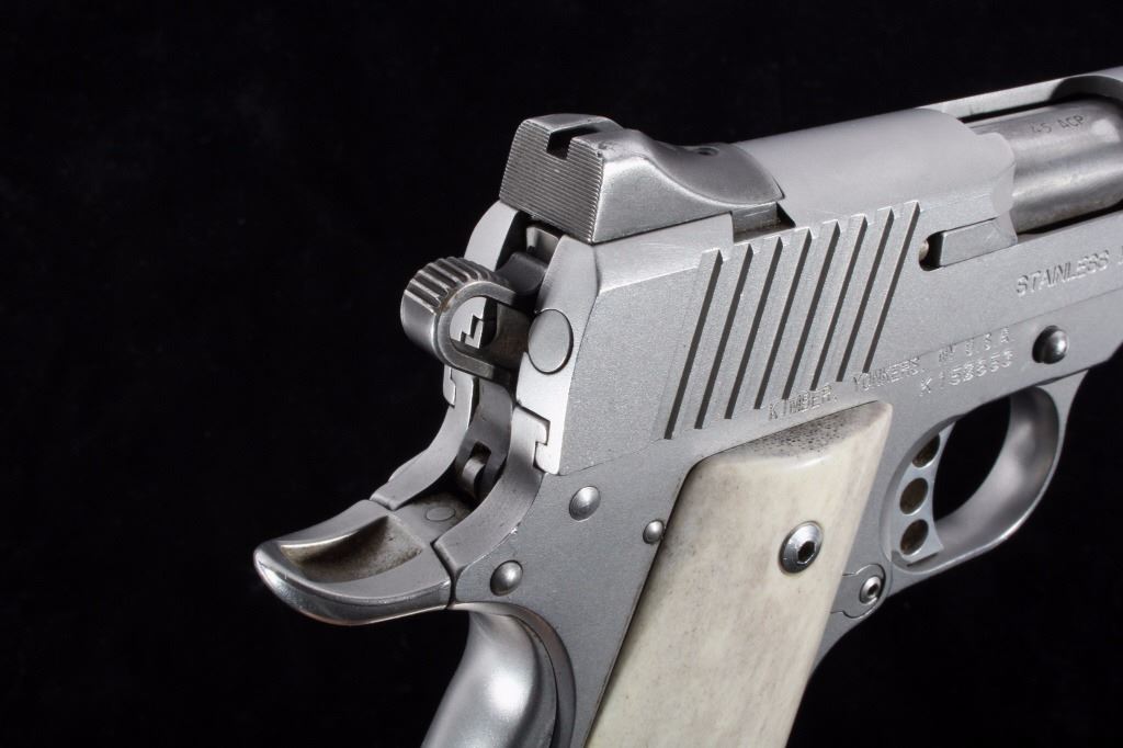 Kimber Stainless II 45 ACP Bone Handle 1911 Pistol