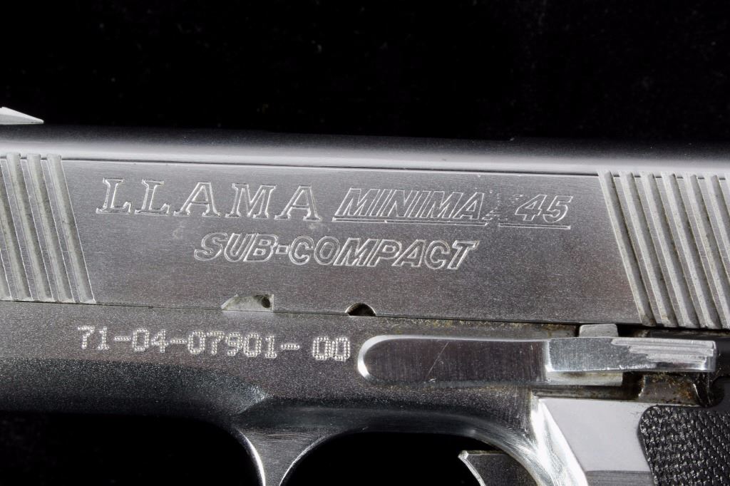 Llama Mini Max 45 Sub Compact .45 ACP Pistol