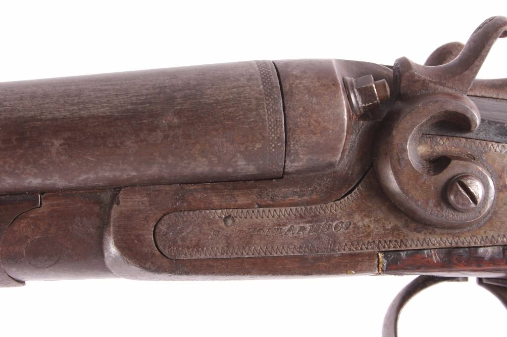 Sam Holt 12ga. Belgian Double Barrel Shotgun
