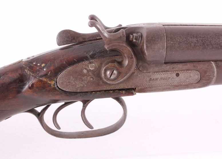 Sam Holt 12ga. Belgian Double Barrel Shotgun