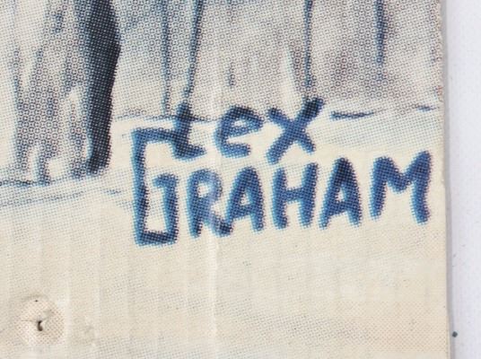 Lex Graham Nocona Boots Advertising Banner