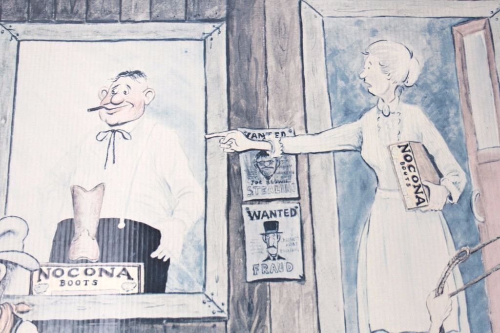 Lex Graham Nocona Boots Advertising Banner