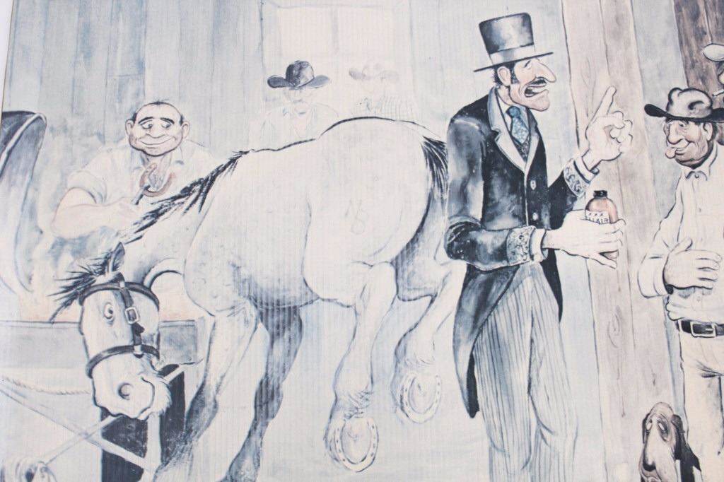 Lex Graham Nocona Boots Advertising Banner