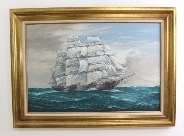 Henry Luhrs, Sailing Ship