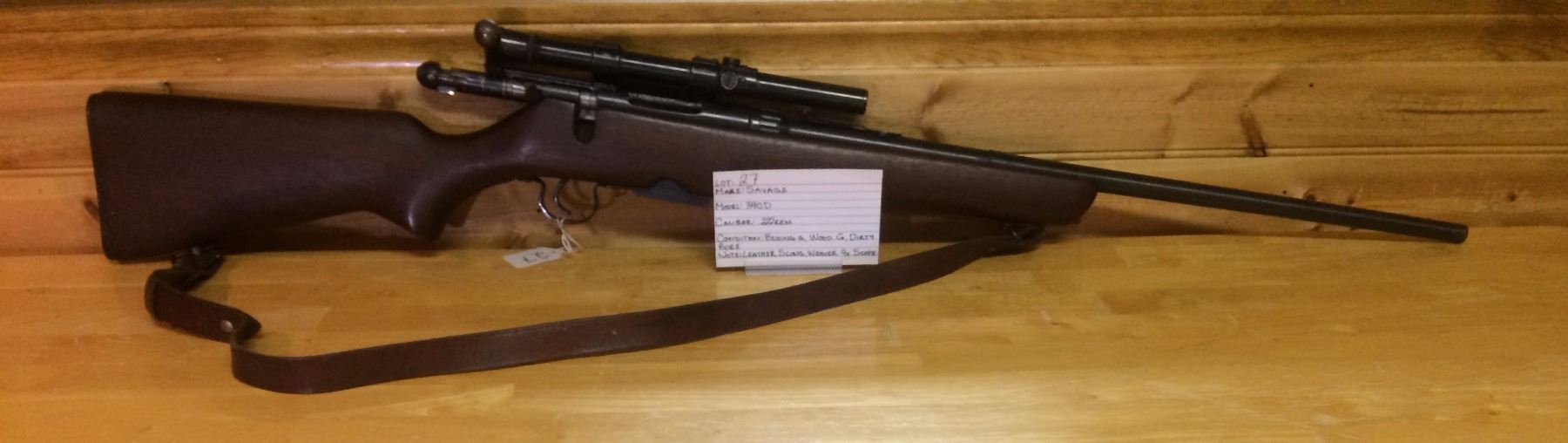 SAVAGE, 340D, .222 REM