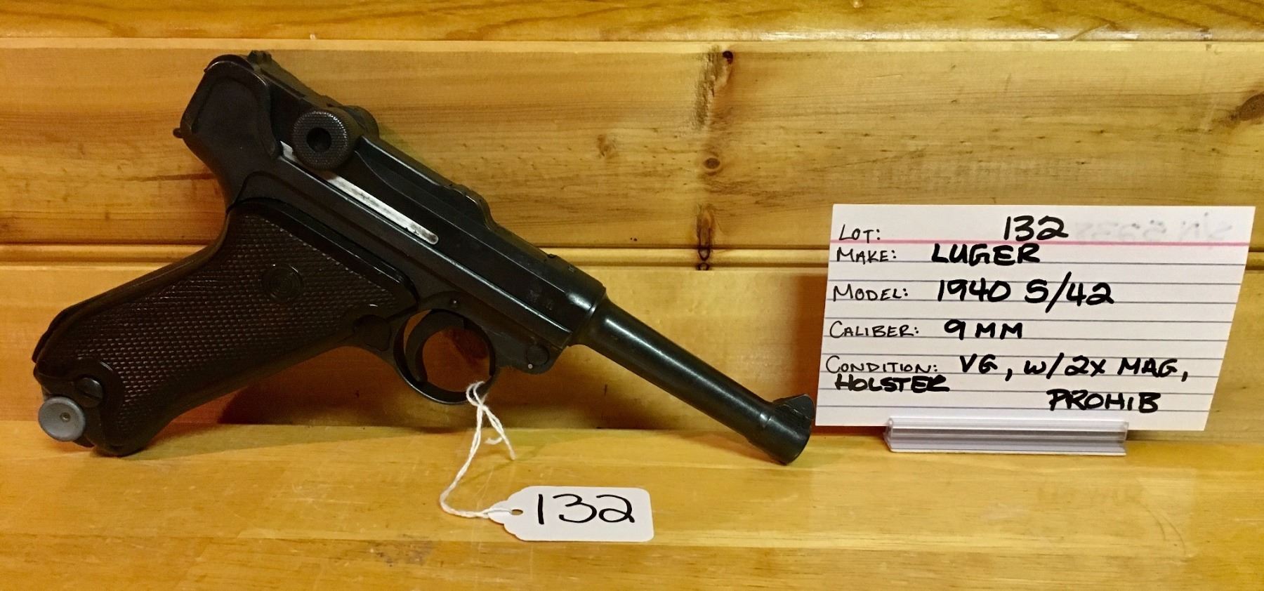 LUGER, 9 MM