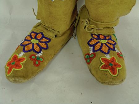 Cree Beaded Moccasins