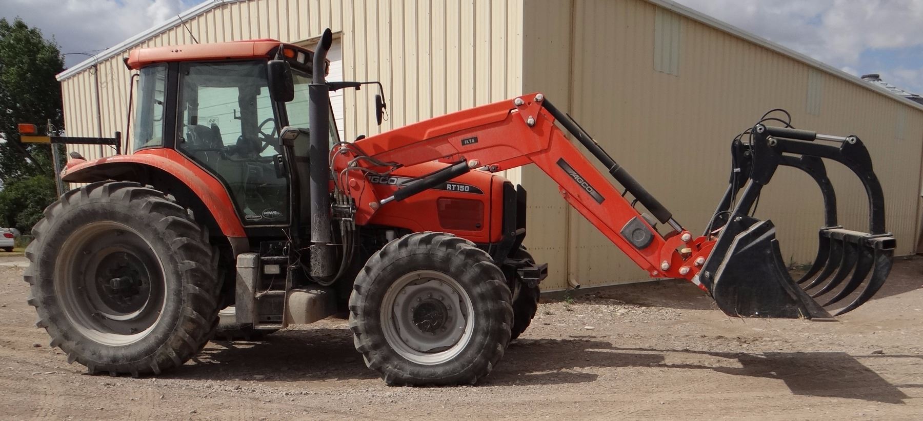 2006 AGCO RT150 tractor, MFWD, 150 hp