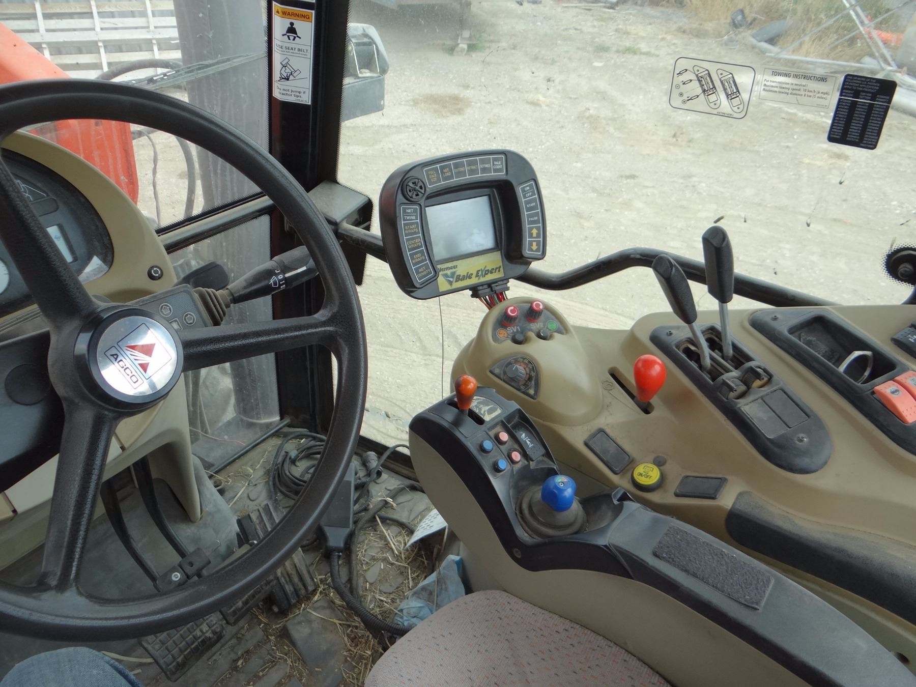 2006 AGCO RT150 tractor, MFWD, 150 hp